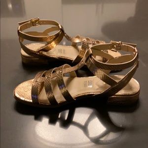 Liz Claiborne | Shoes | Liz Claiborne Adjustable Strap Flat Rose ...